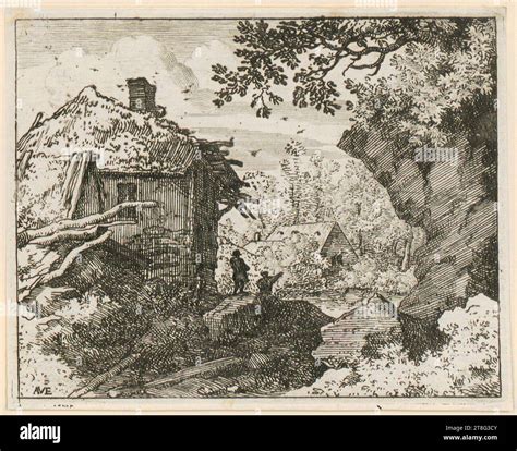 Allart Van Everdingen 1621 C C 1675 Rear View Of A Hut With