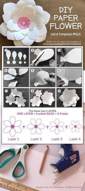 Eu Amo Artesanato Flores De Papel Passo A Passo Paper Flowers Diy Paper Flowers Flower