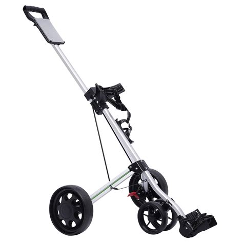 Golf Push Cart 3 Wheel Push Pull Golf Cart Portable Desertcart India
