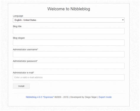 Install Nibbleblog On An Ubuntu 1404 Vps Linuxcloudvps Blog