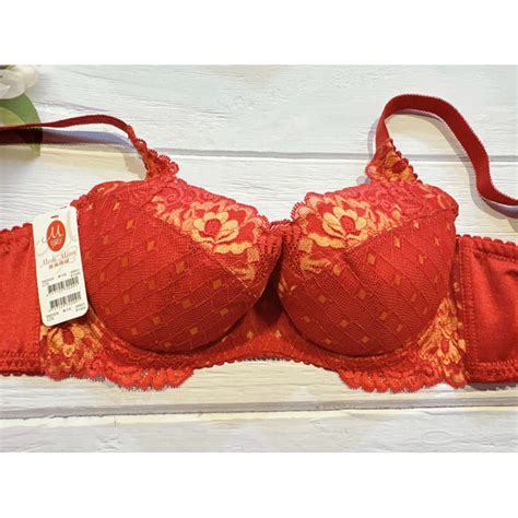 曼黛瑪璉內衣[r62429]紅色75c 75d 蝦皮購物