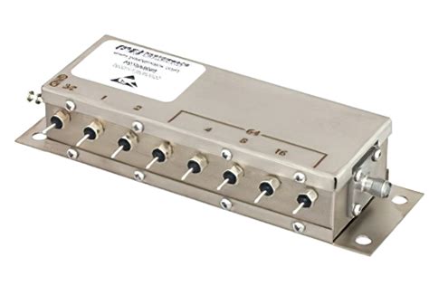 7 bit relay controlled programmable attenuator 127 db up to 1 5 ghz 1