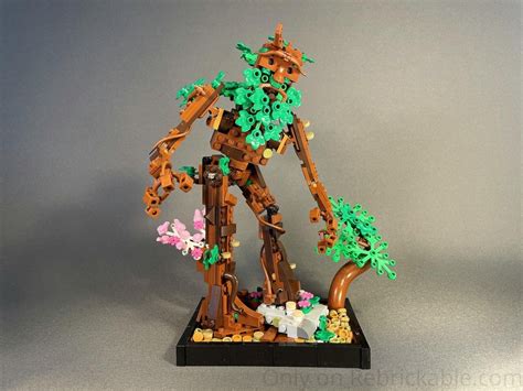 Lego Moc Treebeard Lotr By Vanestream Rebrickable Build With Lego
