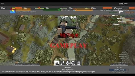 Btkdoi X Bf1 Unit 1968 Vietnam Roblox Gameplay Youtube