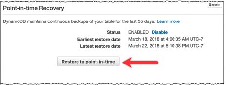 Aws Adds Automated Point In Time Recovery To Dynamodb Techcrunch
