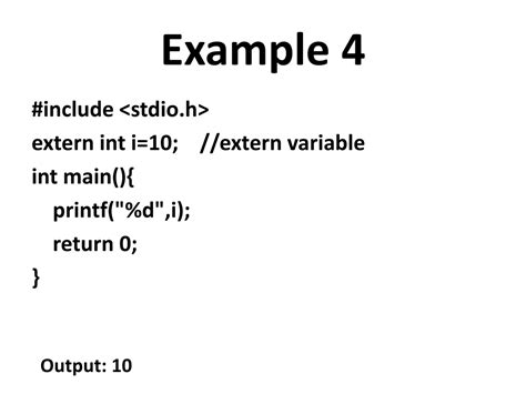 Ppt Storage Classes In C Programming Language Powerpoint Presentation