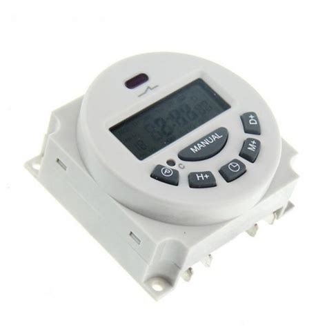 Buy Microcomputer DC V LCD Digital Display Programmable Electronic Timer Switch At Best Price