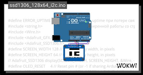 ssd1306_128x64_i2c.ino - Wokwi ESP32, STM32, Arduino Simulator