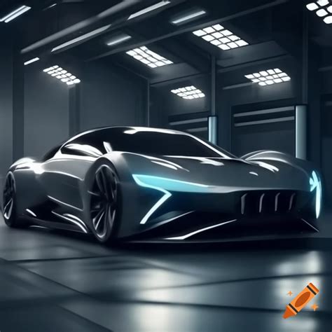Futuristic 2025 Car Design Blending Renault Clio And Ferrari Elements