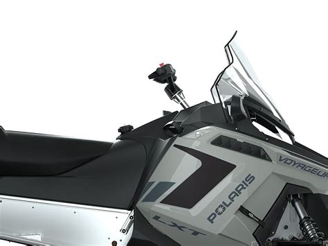 New 2025 Polaris 550 Voyageur Lxt 144 Es Snowmobiles In Montezuma Ks Ghost Gray