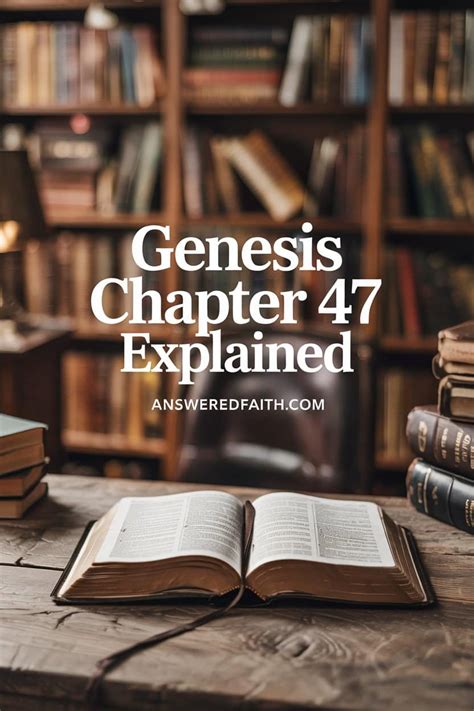 Genesis Chapter 47 Explained