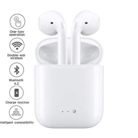 Jual Headset Earphone Bluetooth I S Tws Wireless Twins Ear Kanan Kiri Headset Bluetooth I