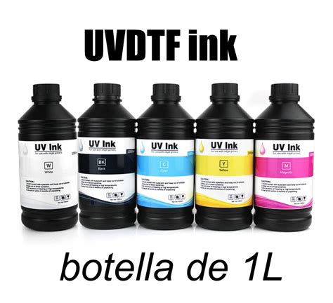 Uv Dtf Ink Cmykw Varnish Uv Inks 1 L Wsa Distributor