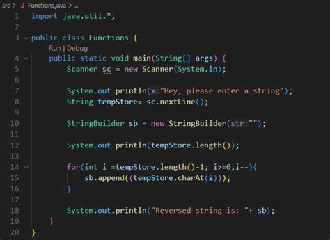 Created My First Program In Java And Reversed String Najmuddin