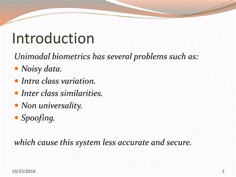 Multi Modal Biometric System Pptx