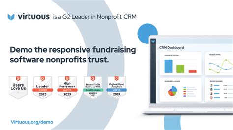 G2 Winter Report Virtuous Leader In Nonprofit Crm Virtuous Software