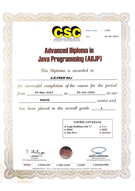 finished adgp with java skills prem raj selvam kuppusamy posted on the topic linkedin