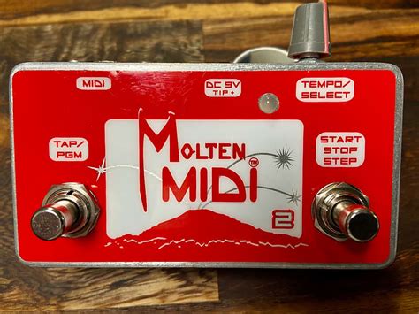 Molten Voltage Molten Midi 2 Whammy Iv Midi Controller Reverb
