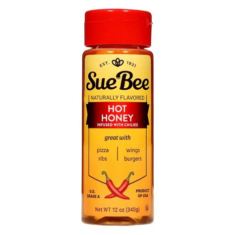 Sue Bee Hot Honey 12oz Saucey Central