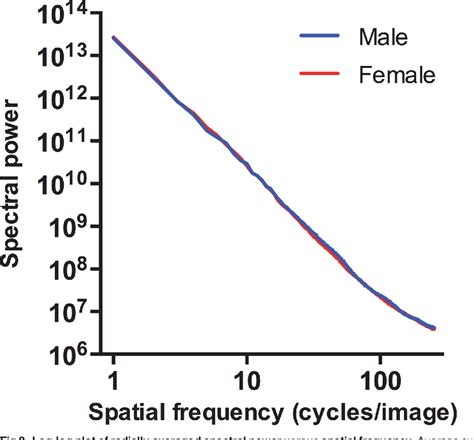 Figure 2 From Fourier Power Spectrum Characteristics Of Face Photographs Attractiveness