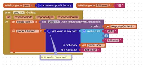 Get Values From A JSON MIT App Inventor Help MIT App Inventor Community