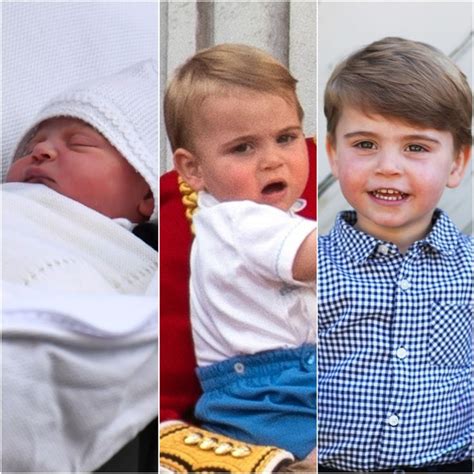 Undated Composite File Photos Of Prince Louis Who Is Celebrating His