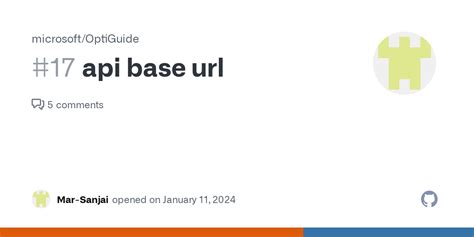 Api Base Url · Issue 17 · Microsoftoptiguide · Github