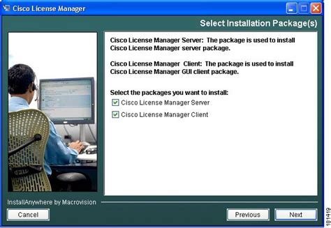 Installing Cisco License Manager Cisco
