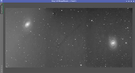 Pixinsight Gradient Merge Mosaic To Integrate Mosaic Panels Chaotic Nebula