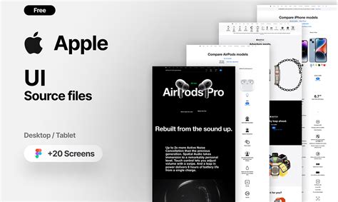 Apple Ui Kit Website Behance