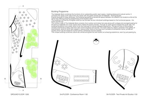 Architecture Project Fluid Form Crafted From Glass And Concrete Supporting Urban Community