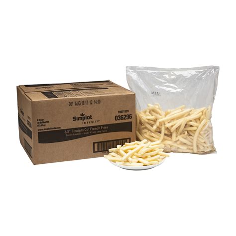 Simplot Straight Cut 3 8 13 6kg Pts Food Distribution