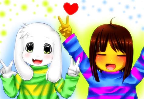Asriel X Frisk By Yurika Sai Sama On Deviantart