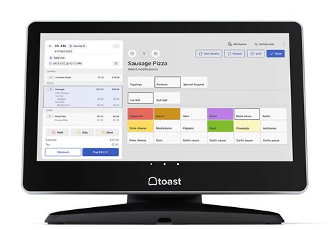 Toast Restaurant Point Of Sale And Management System