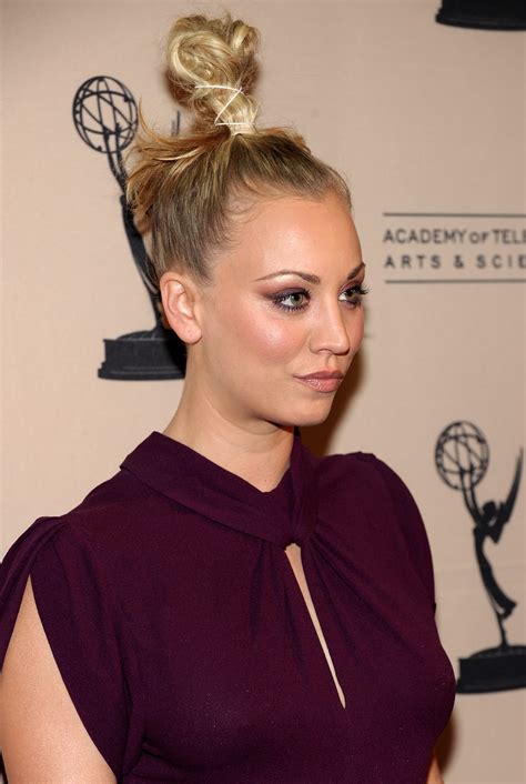 All About Hollywood Celebrity Kaley Cuoco Hairstyle Pictures