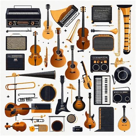 Premium Photo Beautiful Sound Of Musical Instruments