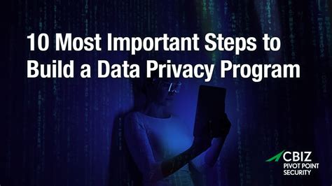 10 Most Important Steps To Build A Data Privacy Program