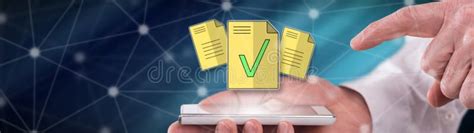 Concept Of Document Validation Stock Image Image Of Concept Approved 154774087