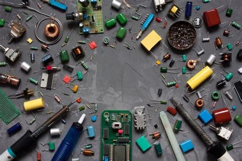 Electronics Components Wallpaper