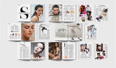 Beauty Layouts For Vogue Magazine On Behance Magazine Trends Layout