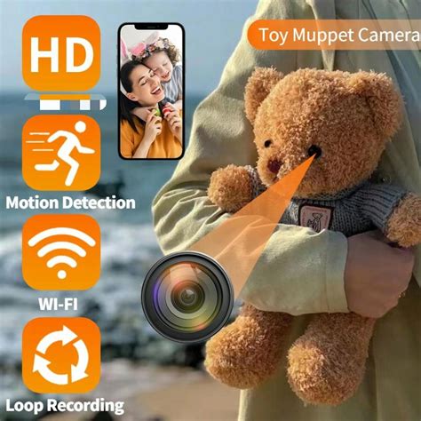 Kamera Szpiegowska Ukryta W Misiu Oku Pluszaka Misia Spy F Vision Systemy Zabezpiecze