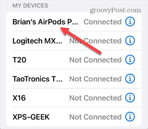 How To Change The Name Of Your AirPods