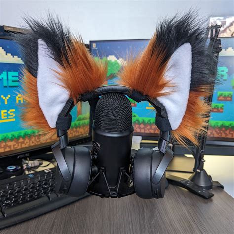 Pawstar Fursonic Fox Headphone Ear Sleeves [Sleeves ONLY]