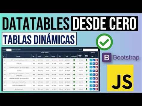 Guía paso a paso para crear Datatable en NET Core Tutorial completo ND Marketing digital
