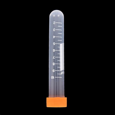 10pcs Volume Plastic Bottles With Round Cap Transp Grandado