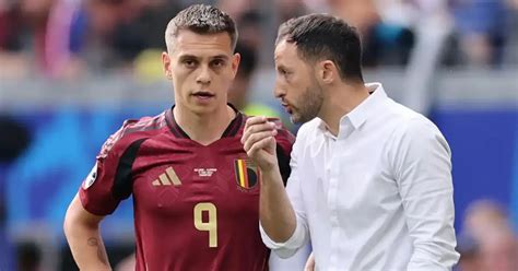 Hes Not A Good Coach Trossards Father Hits Out At Belgium Boss Amid Euro 2024 Struggles