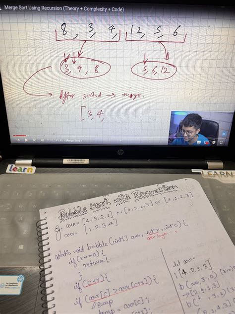 Saurabh Yadav On Linkedin Sortingalgorithms Recursion Bubblesort Selectionsort Mergesort