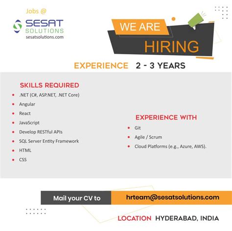 sesat solutions pvt ltd on linkedin hiring aspnetdeveloper