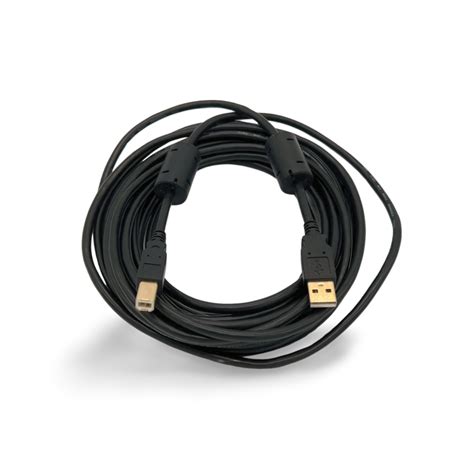 20ft Usb 20 Computer Cable Type A Male To Type B Male Black