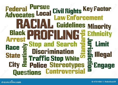 Racial Profiling Stock Illustration Illustration Of Minority 47514061